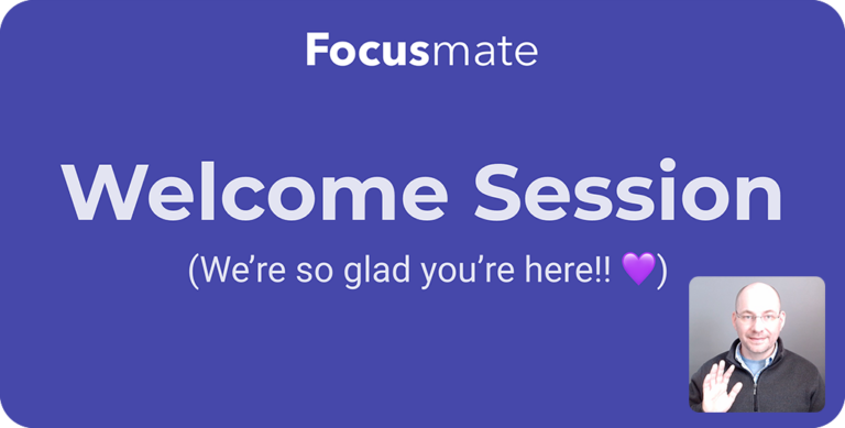 Focusmate - Virtual coworking for getting anything done